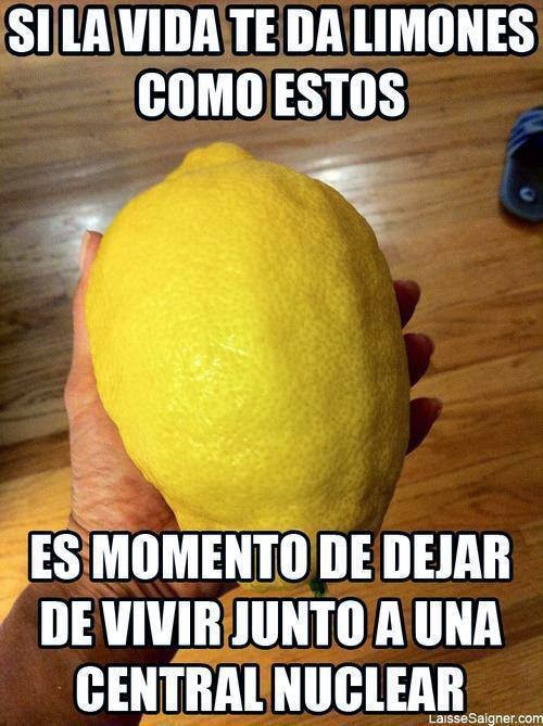 El mejor humor de la red: Si la vida te da limones