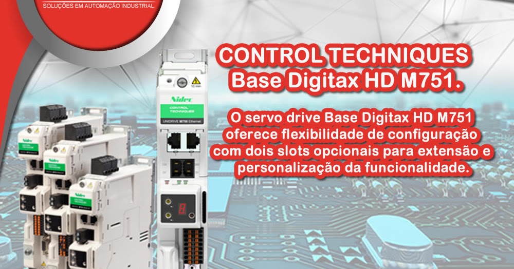 CT Services Soluções Em Automação: CONTROL TECHNIQUES - Base Digitax HD ...