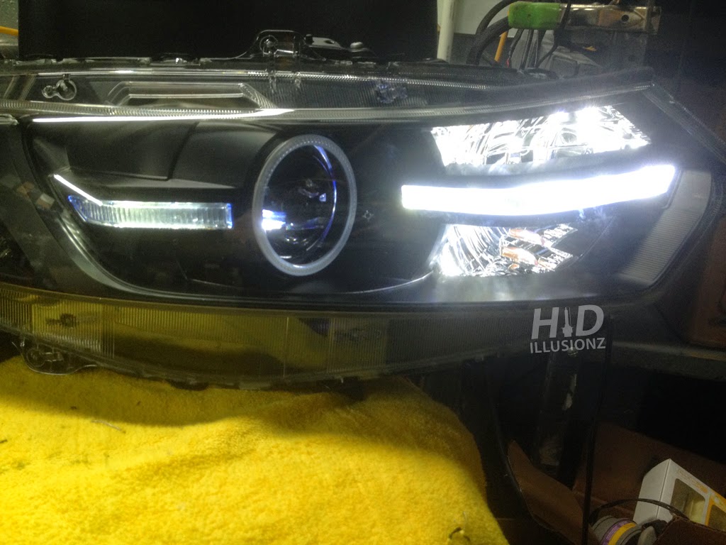 HID ILLUSIONZ: Acura TSX XC LED RGB Angel Eyes & LED Strips Custom ...