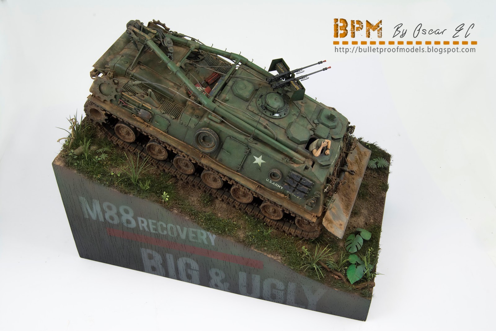 Bulletproof Models: M88 AFV Club (Final Pics)