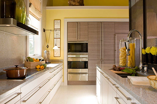 Vintage Mulberry: Wednesday's What If's…What If You Had A Yellow Kitchen?