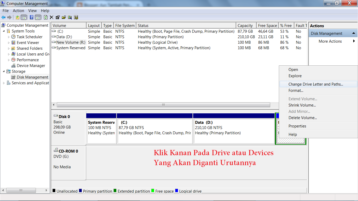 Mengganti Urutan Hardisk | WebBudi.com