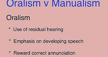 Deaf YouVideo: Deaf Lifestyle - Oralism Versus Manualism