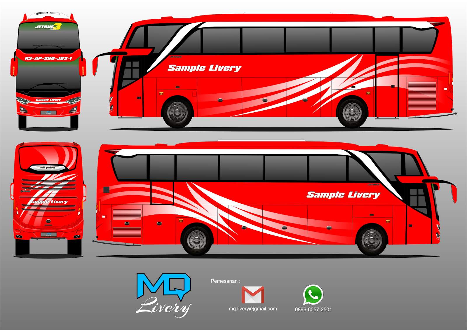 Livery Adi Putro Jetbus 3 SHD Edisi AP-JB3-SHD-01