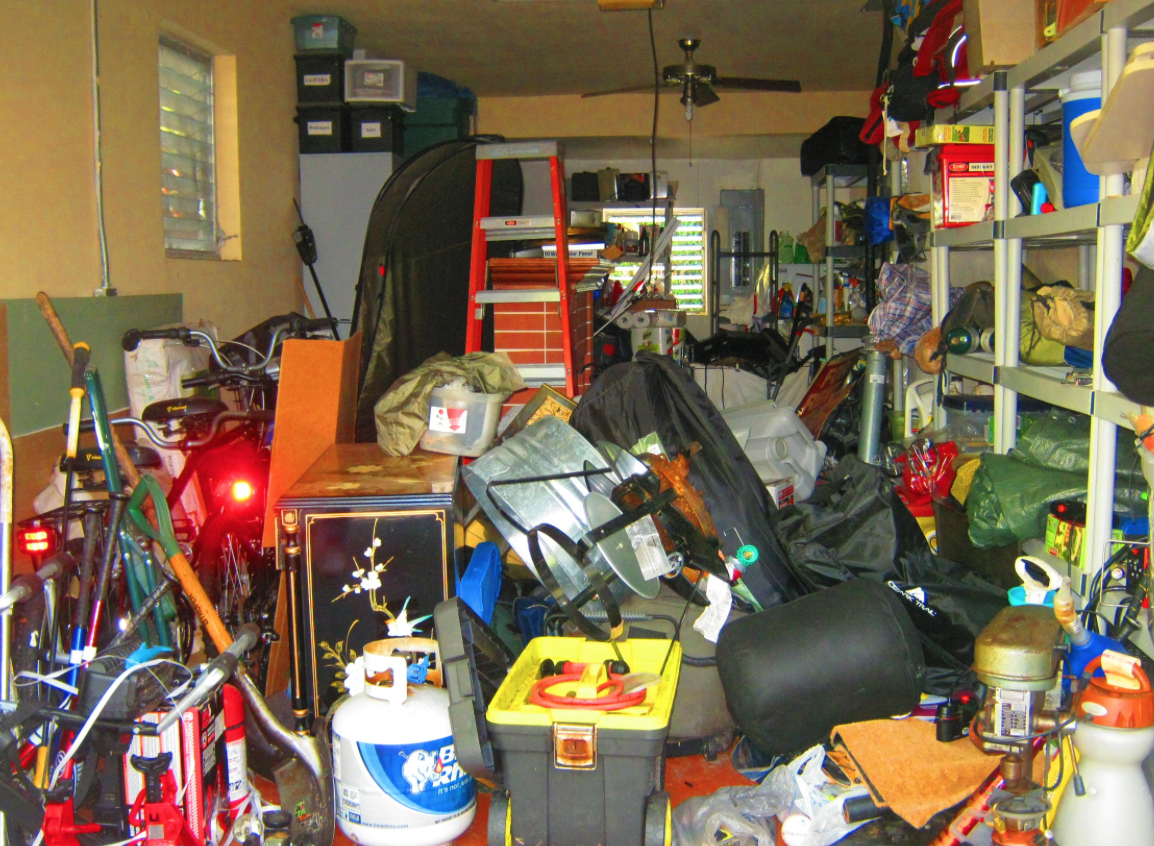 Disorganized Garage