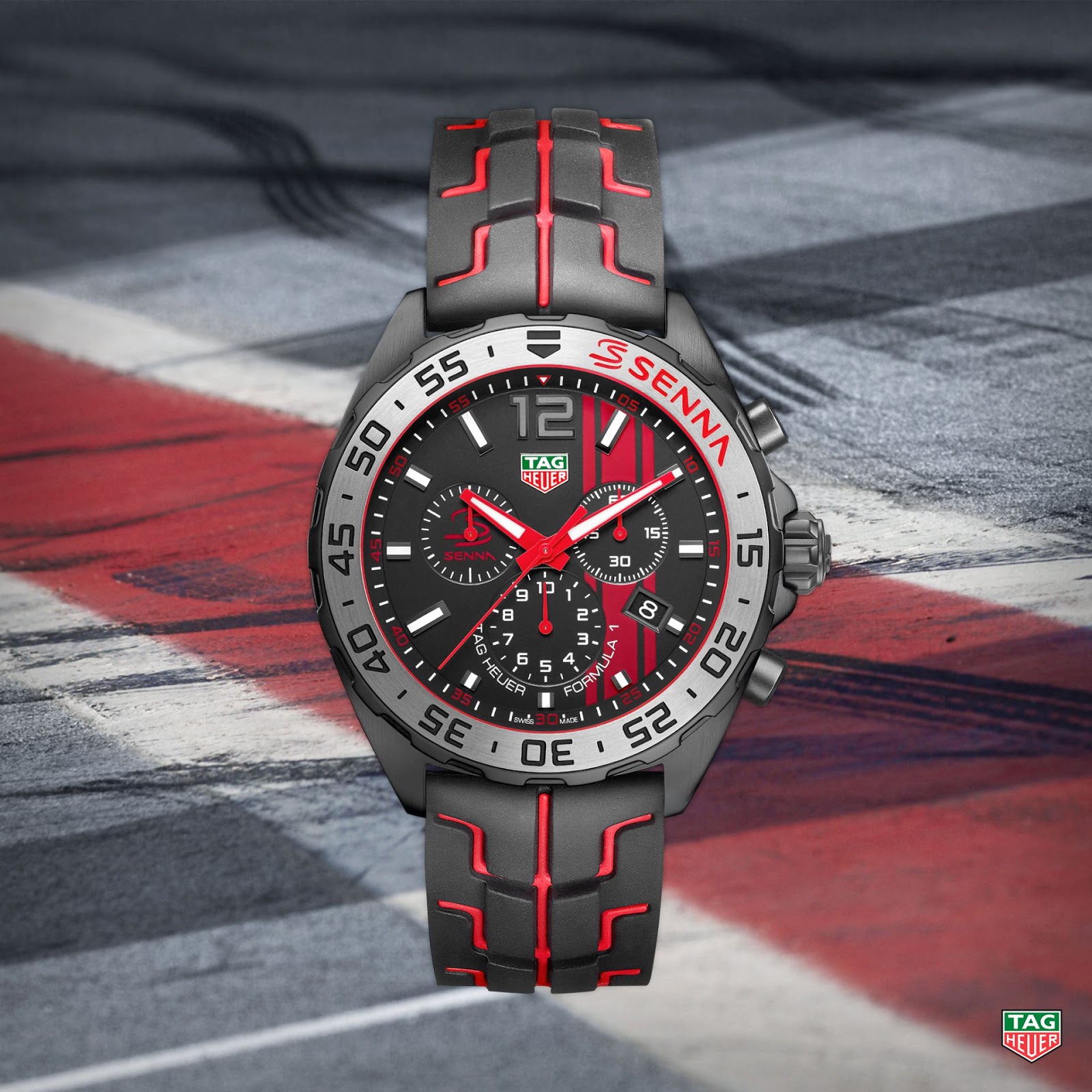 Neue Uhren : TAG Heuer Ayrton Senna LE 2017