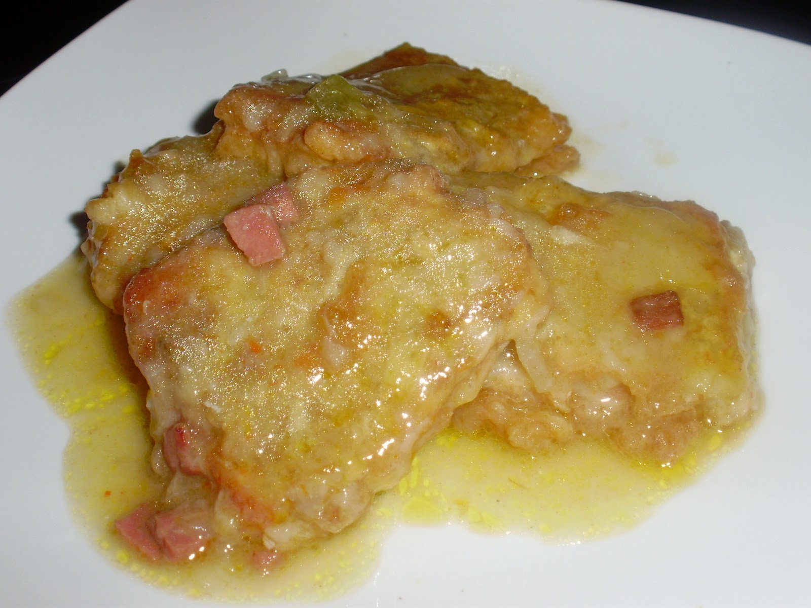 PENCAS DE ACELGAS RELLENAS Y CON GAMBAS. | Palentina