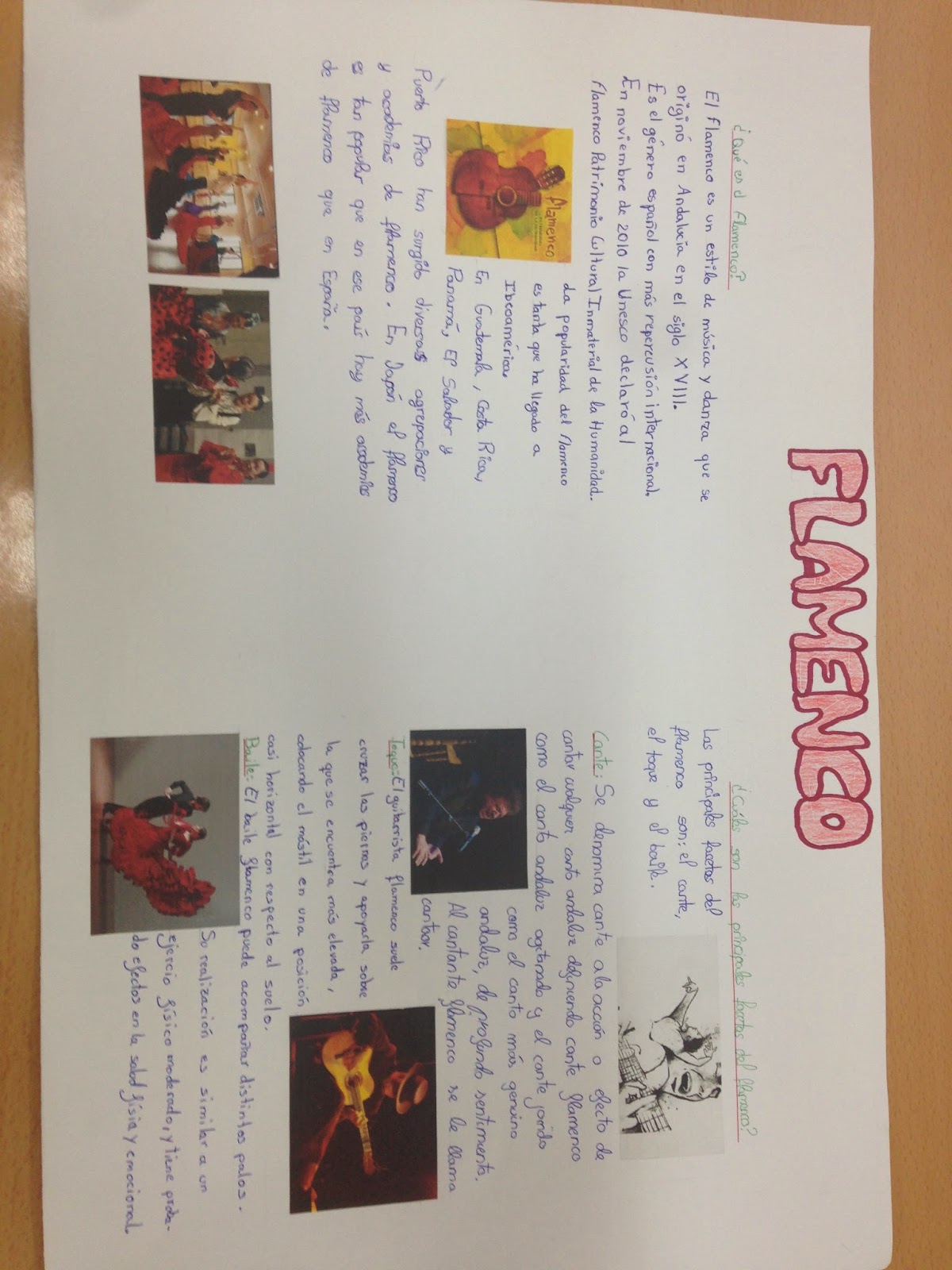 5º PRIMARIA: Día del Flamenco