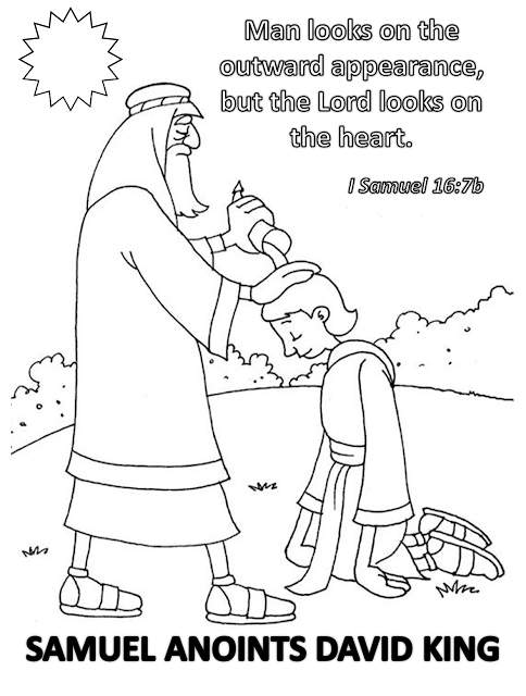 David King Bible Coloring Coloring Pages