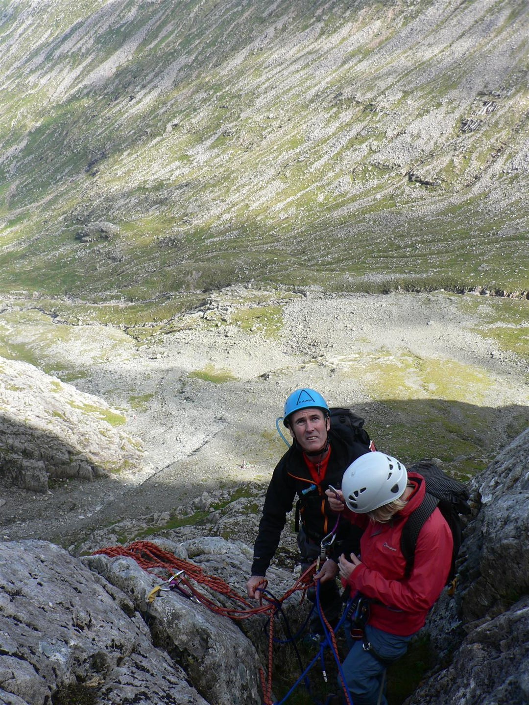 At The Bealach: Observatory Ridge, Ben Nevis