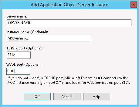 Create new Client Configuration in AX 2012 - Microsoft Dynamics AX 2012
