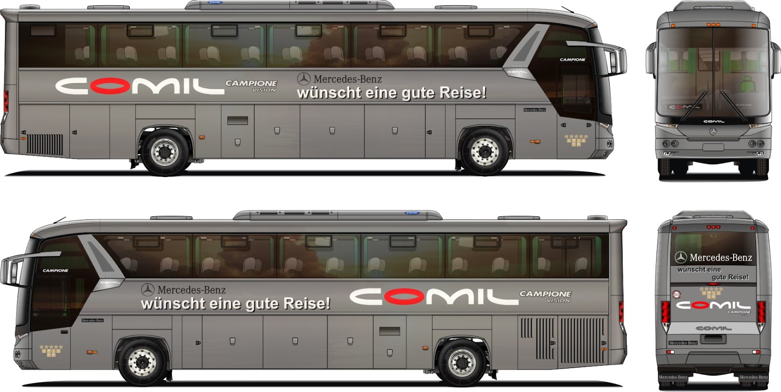 Planeta Bus Design: Comil