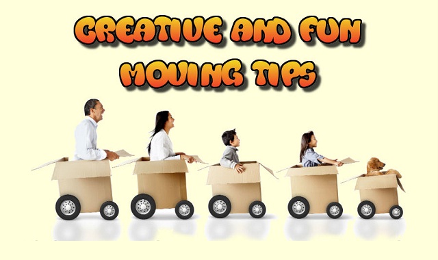 Creative and Fun Moving Tips #infographic - Visualistan