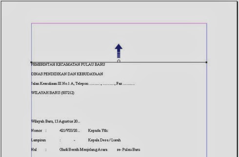 My Blog: Cara Membuat Surat Resmi Menggunakan Microsoft Word