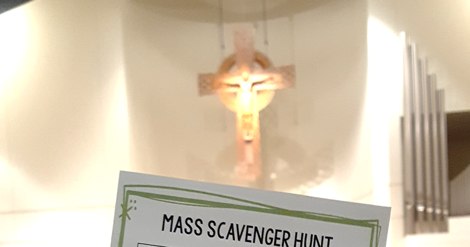 Catholic Mass Items Scavenger Hunt | Sara J Creations