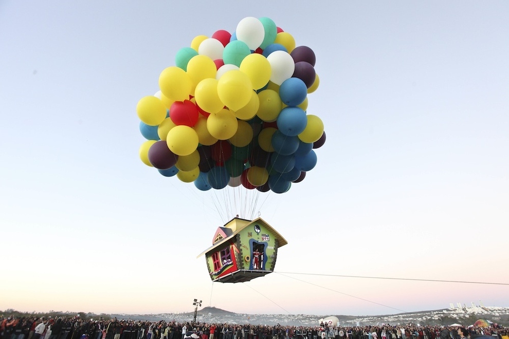 “Up” In Real Life - World full of Art