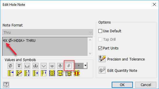 Beyond the Drafting Board: Inventor 2018 Hole Annotation - It's Your Choice