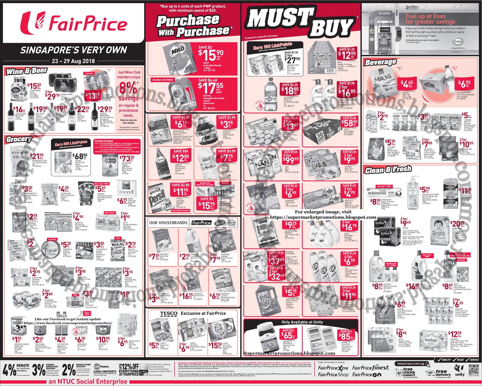 NTUC FairPrice Weekly Promotion 23 29 August 2018 Supermarket ntuc-fairprice-weekly-promotion-23-29-august-2018-supermarket