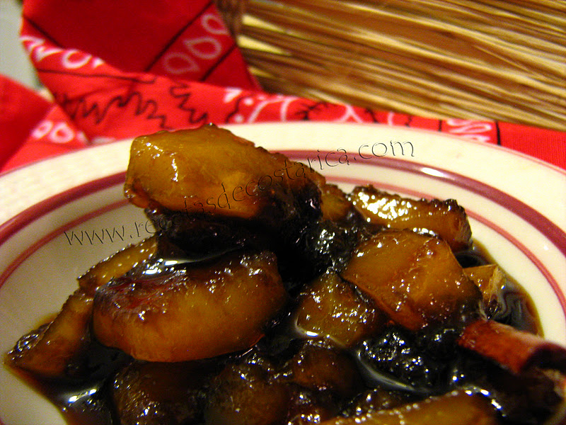 Cocina Costarricense: cohombro en miel