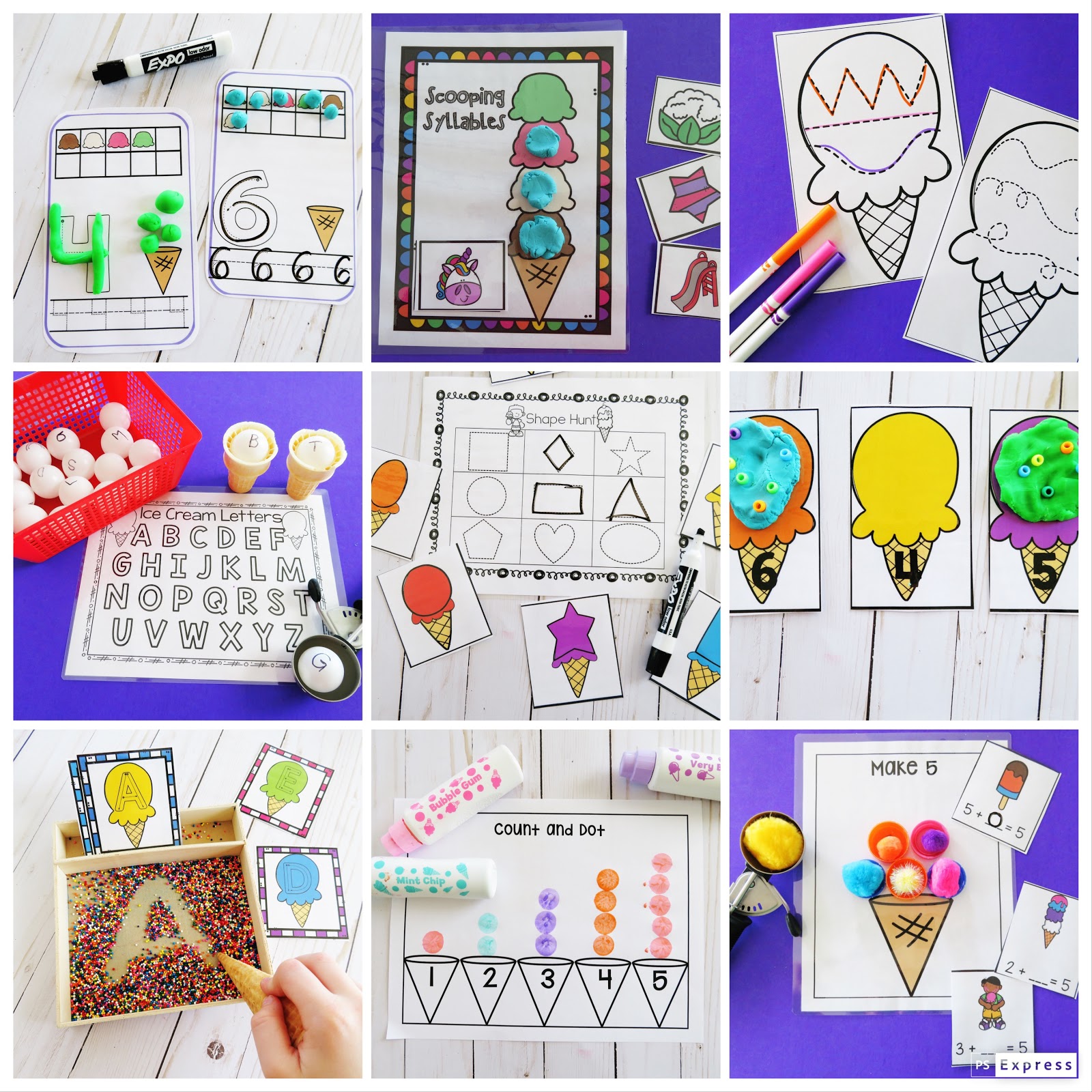 Ice Cream Preschool Theme