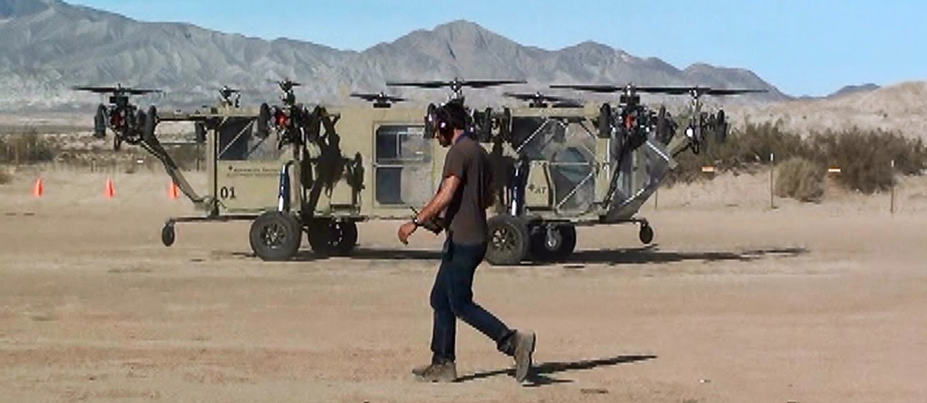 デジタルガジェット備忘録: 【Advanced Tactics Inc】空飛ぶトラックのプロトタイプが飛びました！