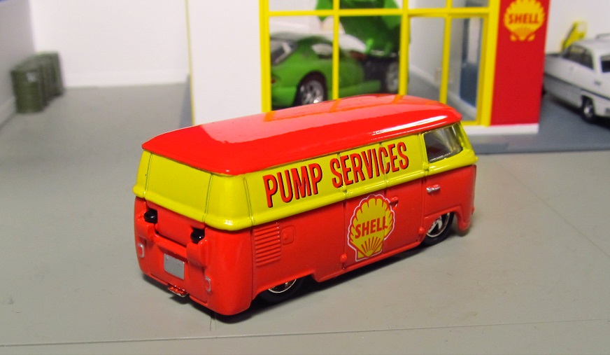 hot wheels vw microbus shell