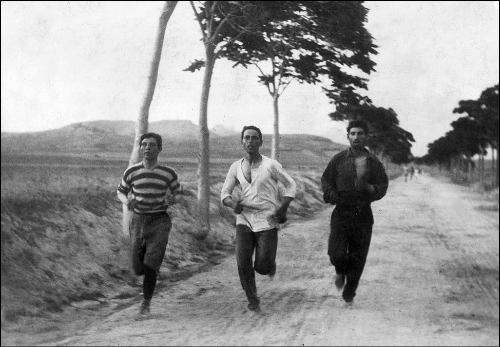 The first Olympic Marathon in the first modern Olympic Games, Athens ...
