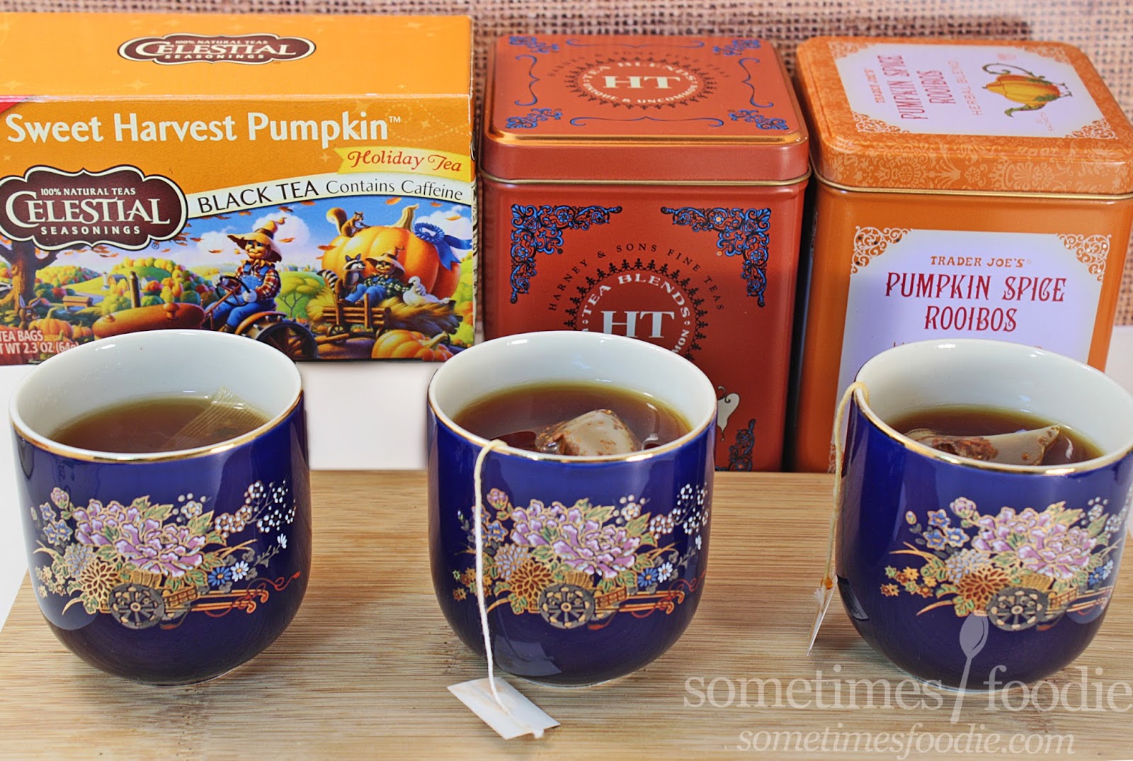 Sometimes Foodie: Battle of the Pumpkin Teas! - 3 Teas Enter, One Tea ...