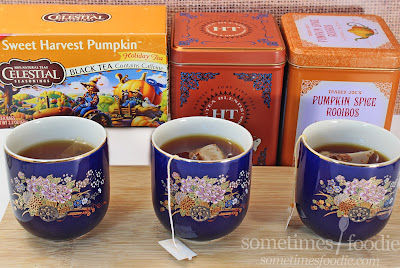 Sometimes Foodie: Battle of the Pumpkin Teas! - 3 Teas Enter, One Tea ...