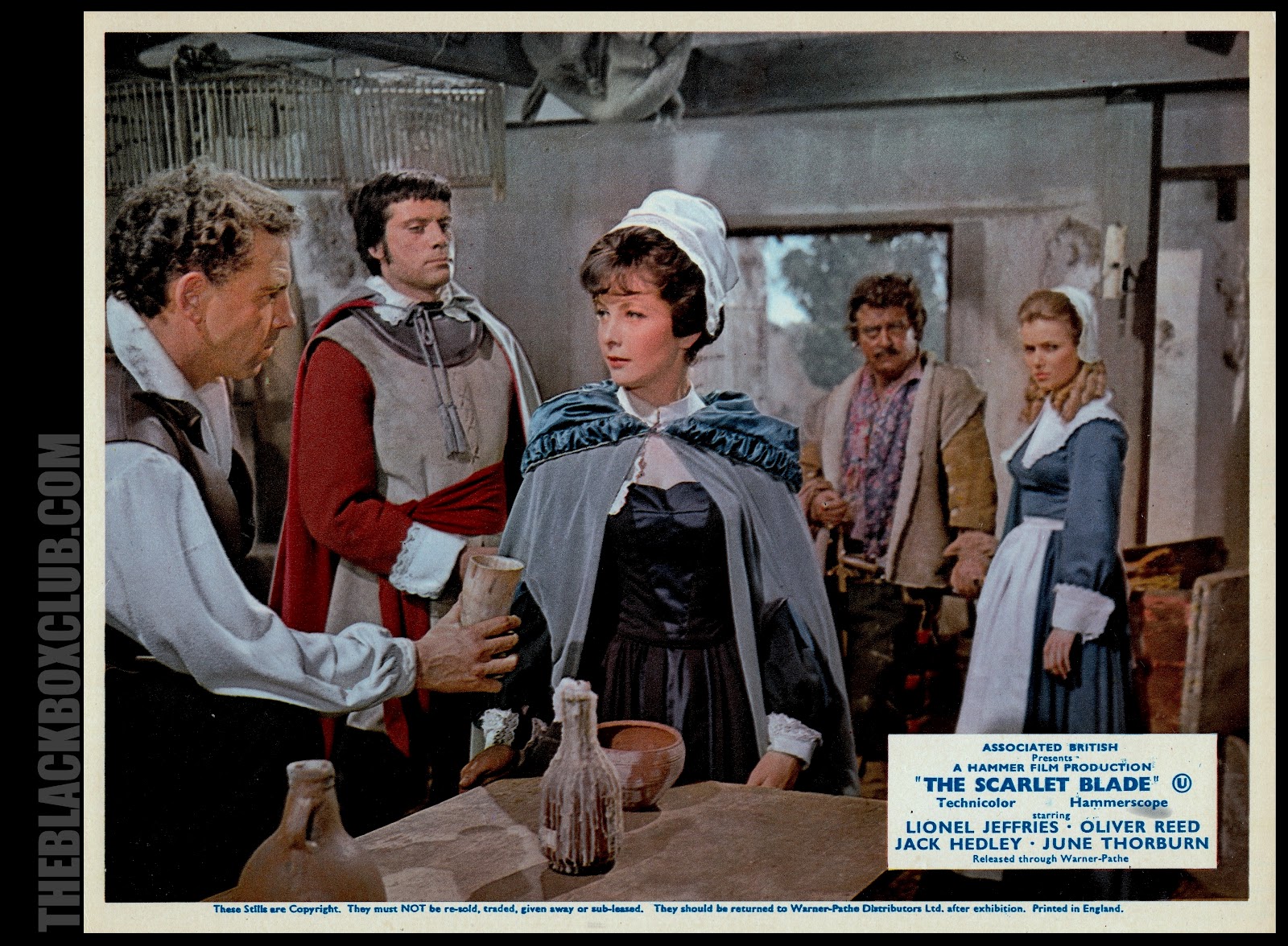 The Black Box Club: HAMMER FILMS: OLIVER REED: SWASH AND BUCKLE: 'THE ...
