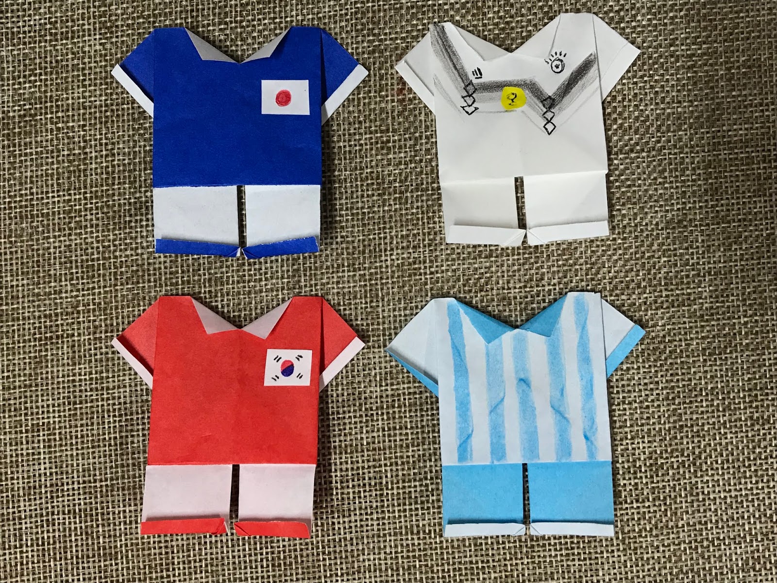 Tutorial #77: Origami World Cup Jersey Shirt | The Idea King
