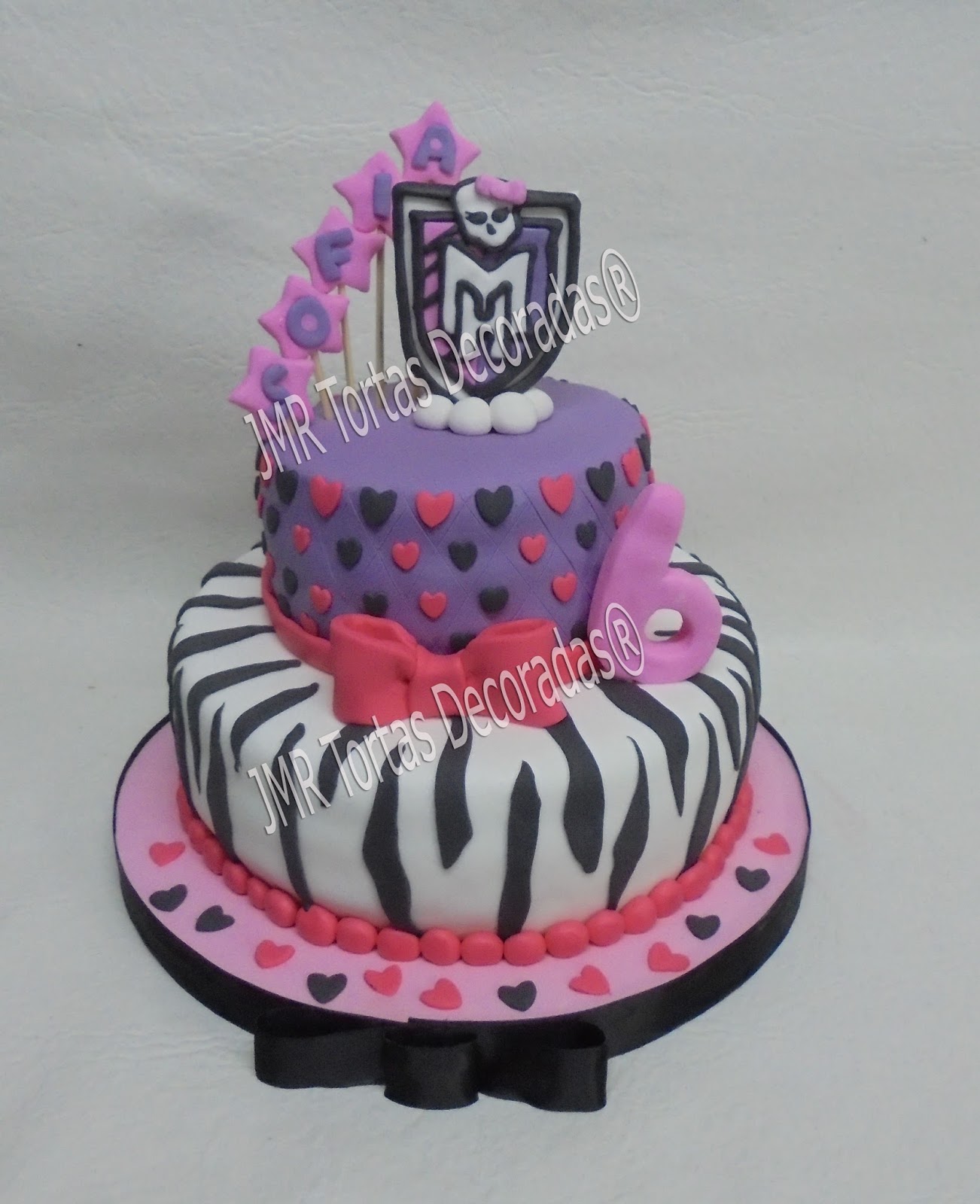 Torta Monster high | JMR Tortas Decoradas