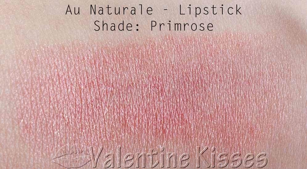 Valentine Kisses: Au Naturale Lipstick in Sangria and Primrose ...
