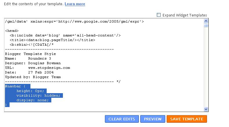 How To Hide Remove Navbar From A Blogger Blog Untuk Belajar How To Hide Remove Navbar From A Blogger Blog Untuk Belajar