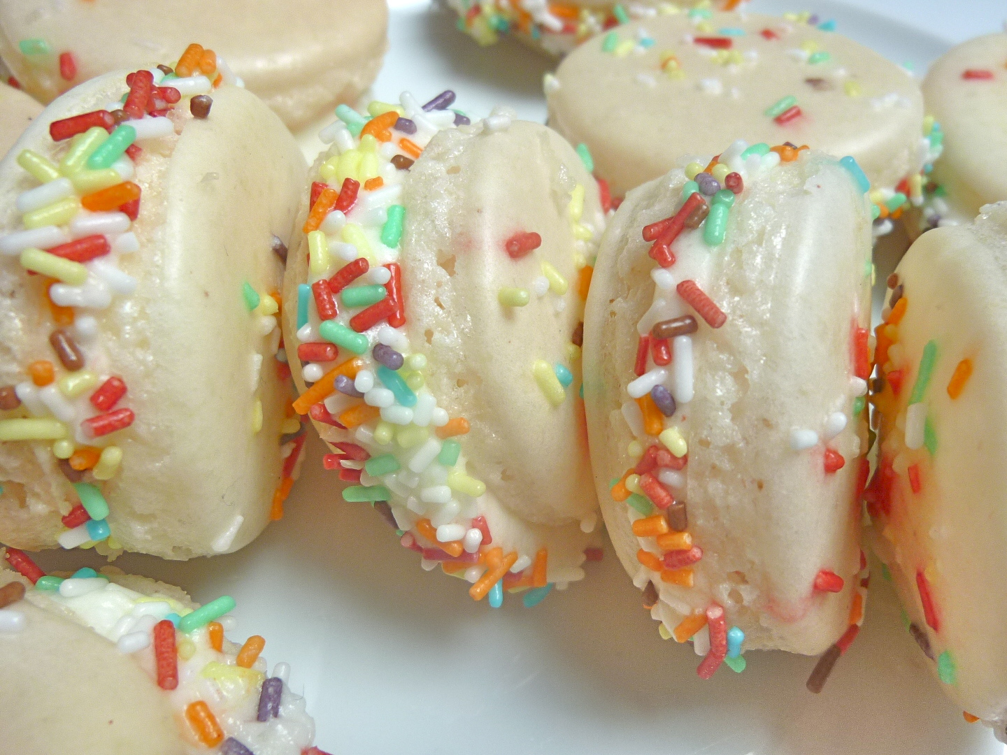 Funfetti Macarons at Frosting for the Cause – Diary of a Mad Hausfrau