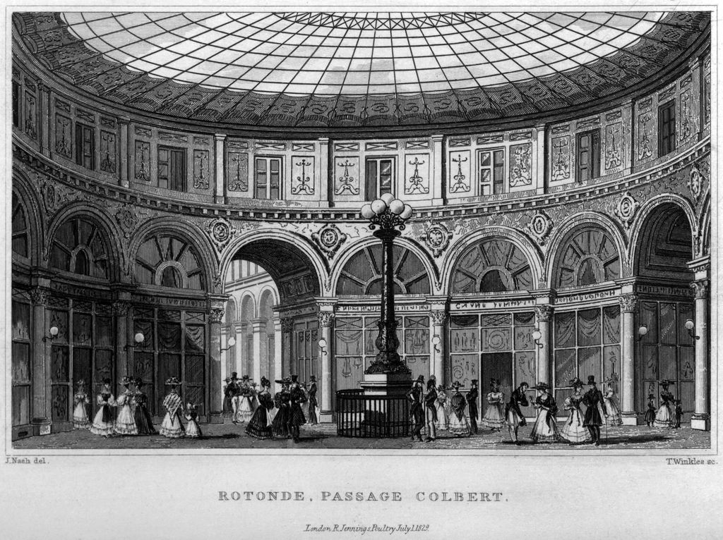 Paris : Galerie Colbert, l'original et la copie, histoire d'une ...
