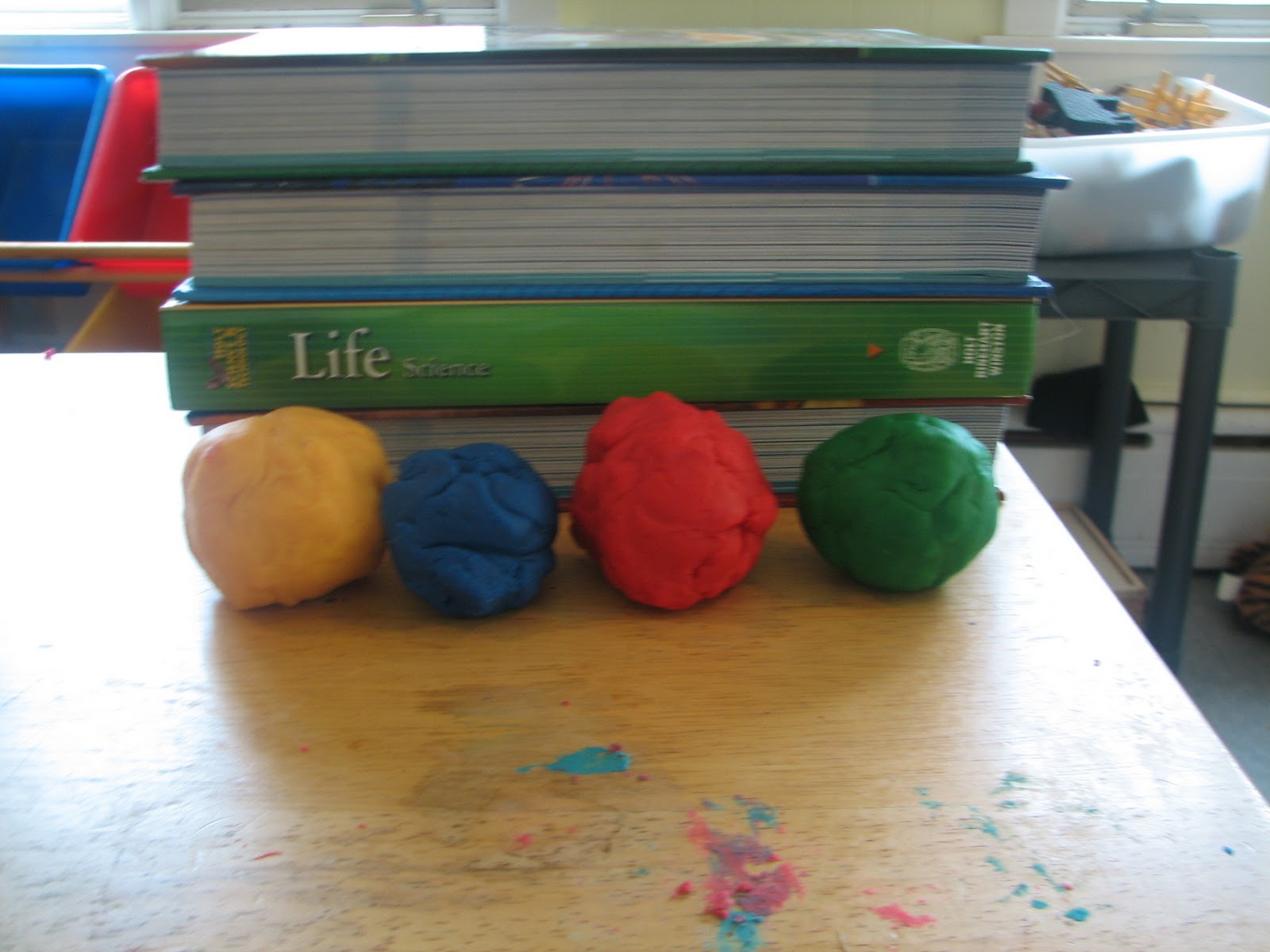Science Matters: Atmosphere: Play Doh model