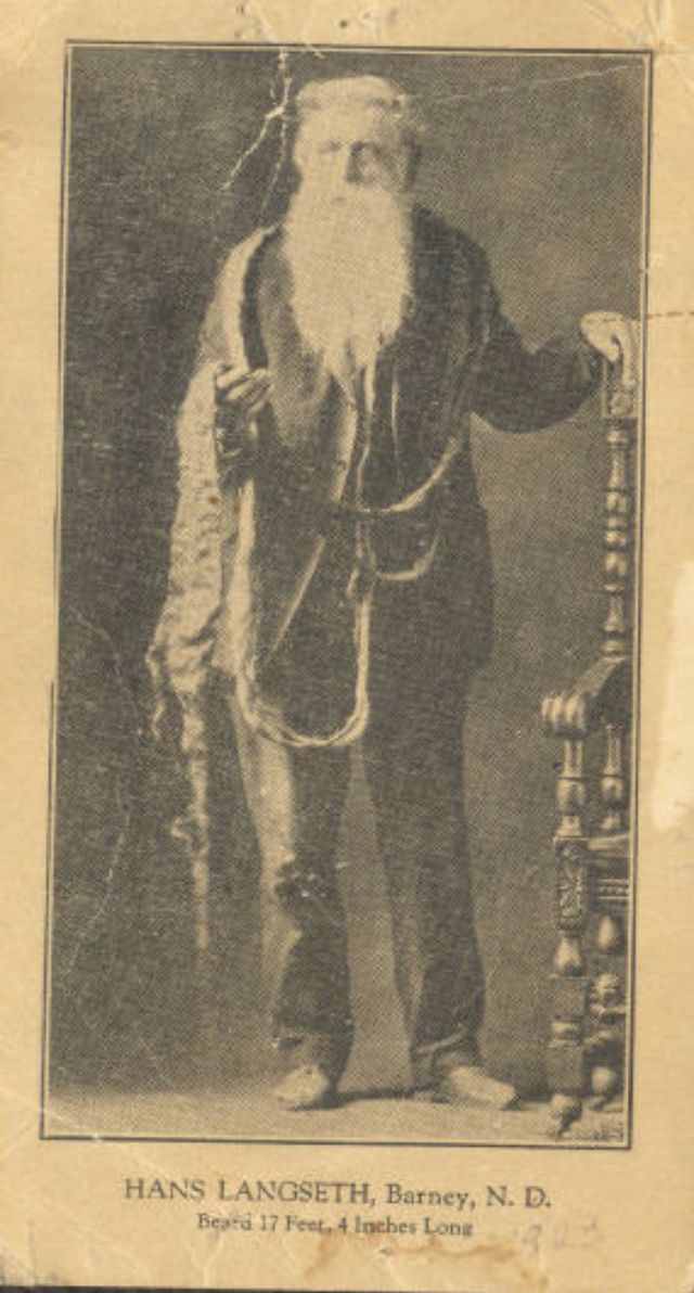 The Story of Hans Langseth, the Man Who Had the Longest Beard in ...