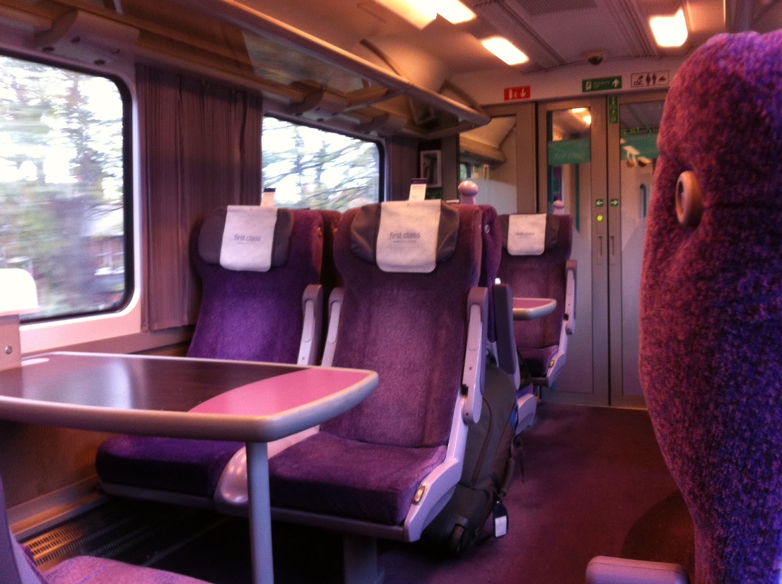 mwtrips - Mark's Rail Adventures: First Class Rail Travel