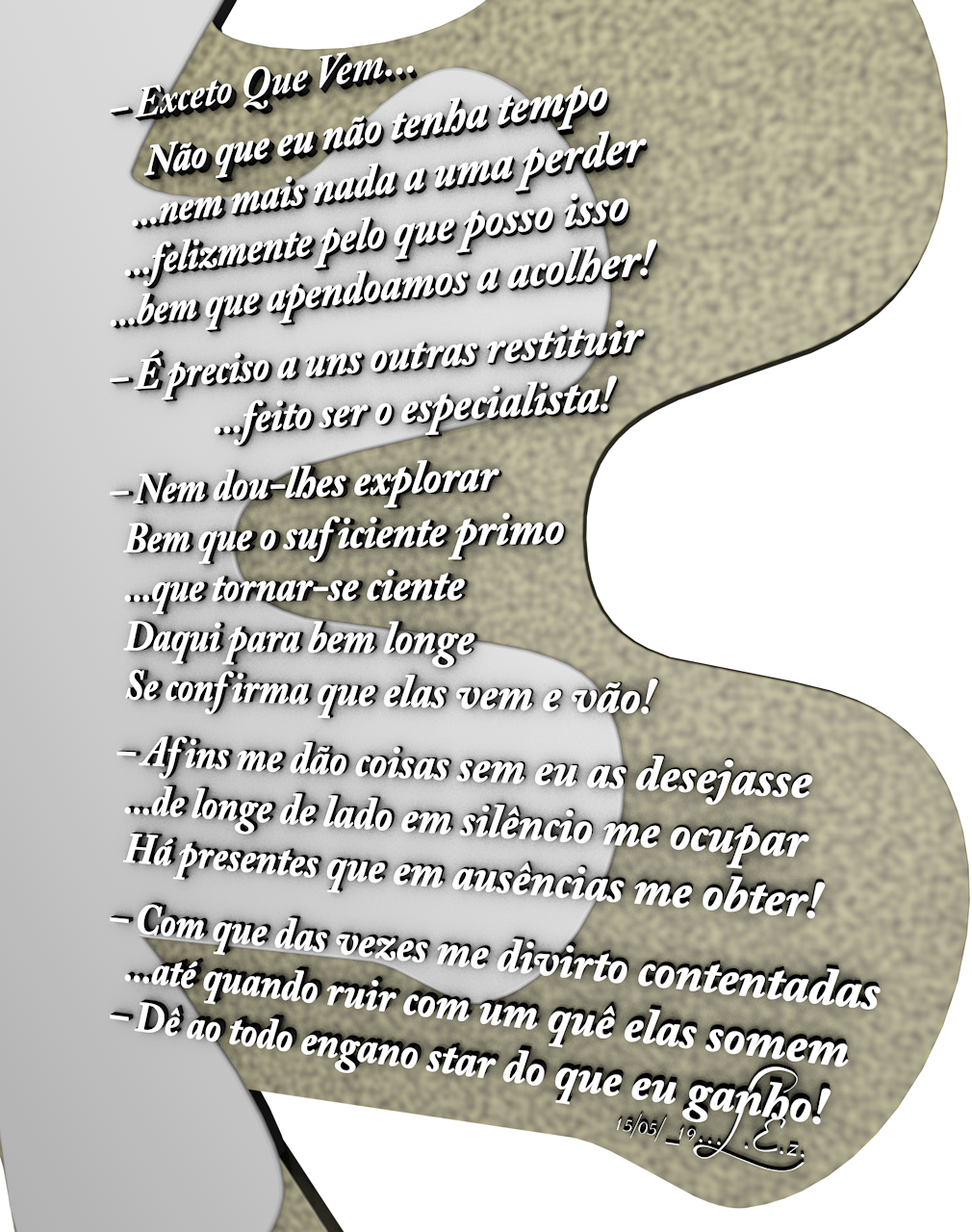 Abbas7: – Exceto Que Vem...