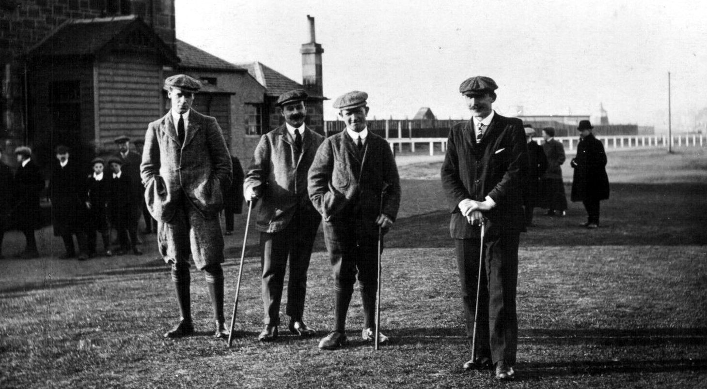 Tour Scotland: Old Photograph St Nicholas Golf Club Prestwick Scotland