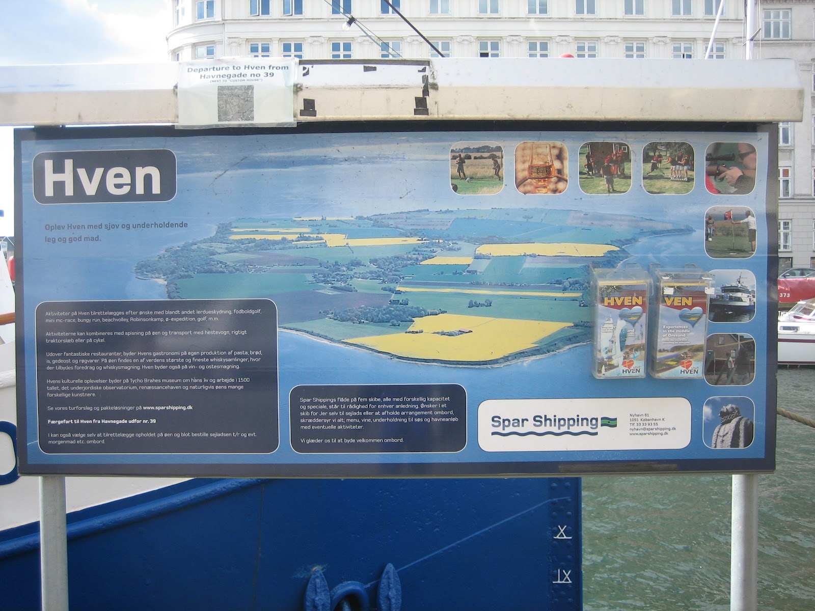 Andrea's Gap Year: The lovely island of Hven