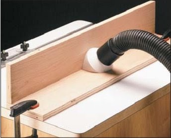 World Of Wood: PVC Dust Collector Port