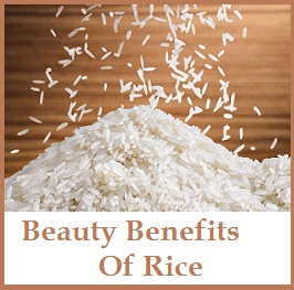 Fruity Beauty Tips : Rice