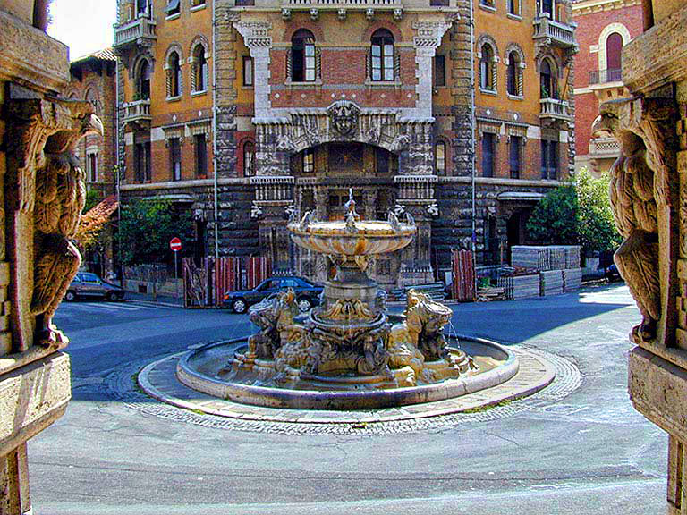 Italia, fotos e historias by Patzy: El “Quartiere Coppedé”, en Roma