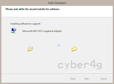 Cara Install Microsoft Loopback Adapter Pada Windows | Cyber4G Blog
