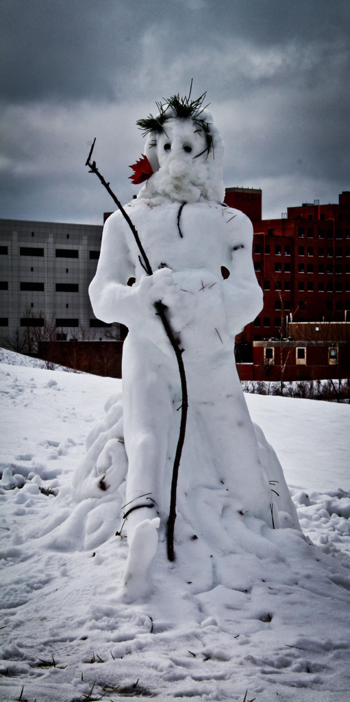 Damn Arbor: Best snowman ever