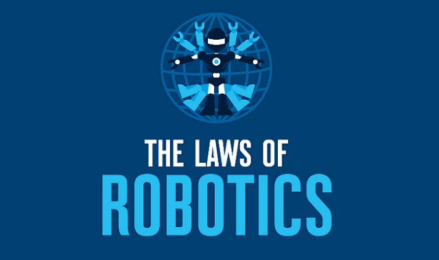 The Laws Of Robotics #Infographic - Visualistan
