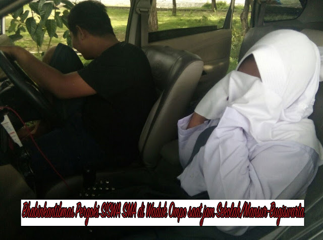Jam Belajar, Siswa SMA Soppeng ‘Kepergok’ Pacaran didalam Mobil