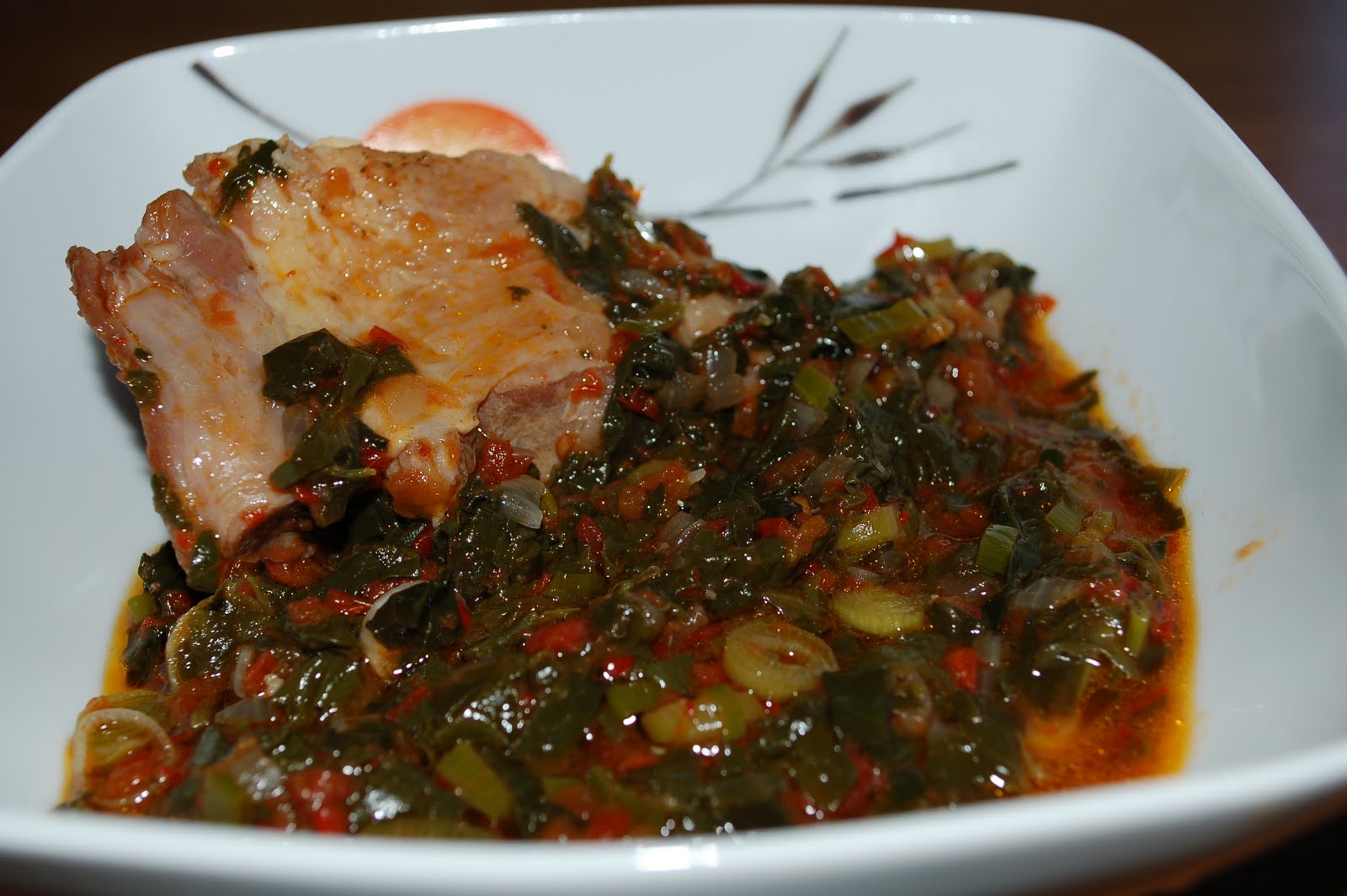 Retete culinare: Mancare de spanac cu carne de miel